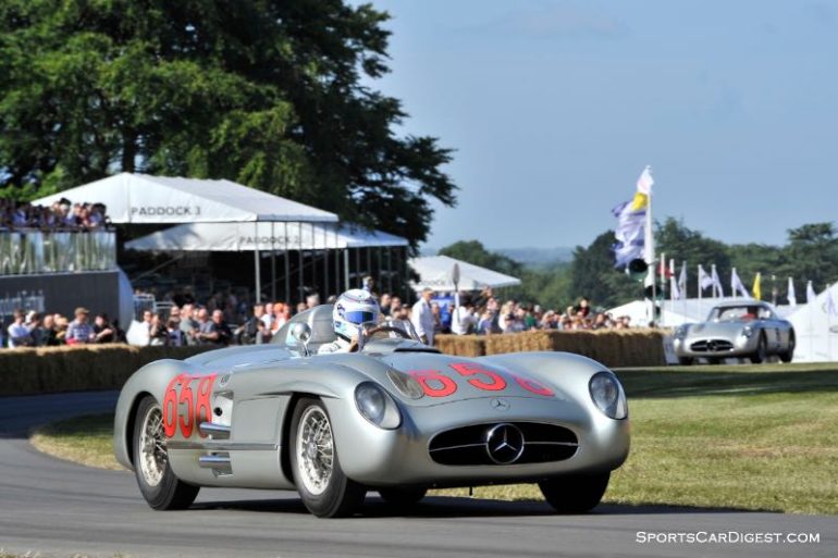 Mercedes-Benz 300 SLR Celebrated at 2015 Goodwood FoS