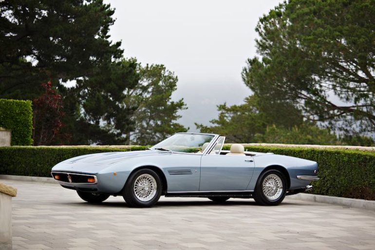 Mega Maseratis at Gooding 2016 Pebble Beach