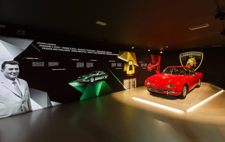 Updated Lamborghini Museum Reopens