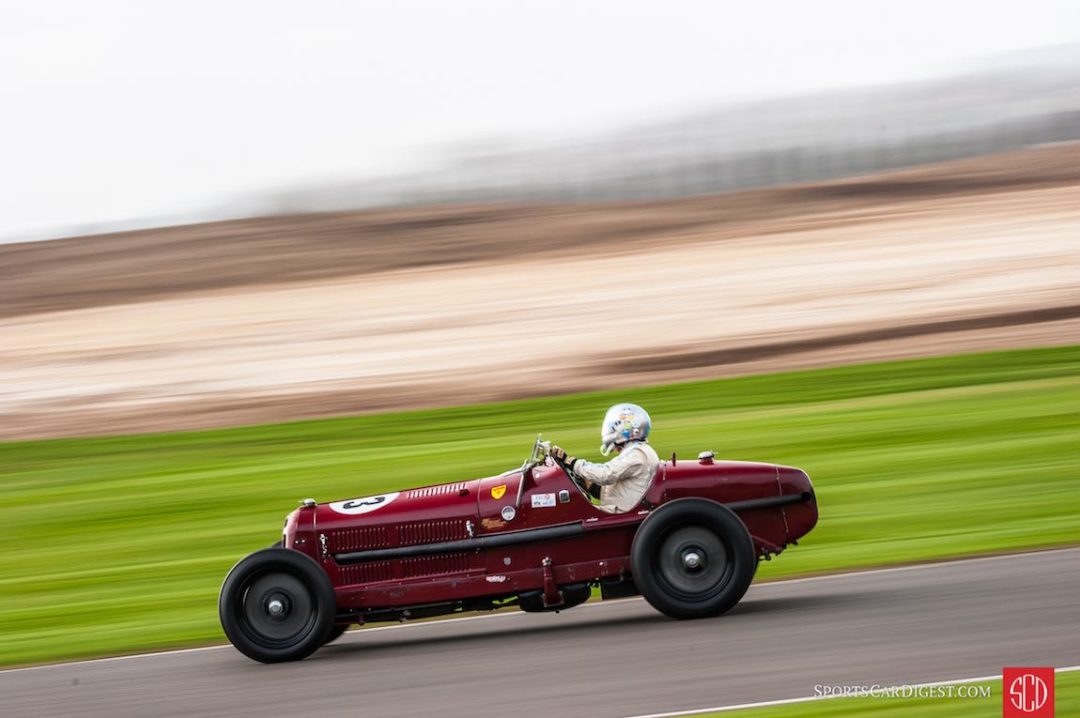 Pre-War Racer Cars Attack 2017 Goodwood Members Meeting