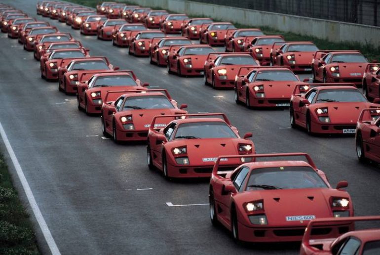 Celebrating 30 Years of the Ferrari F40 in Pictures