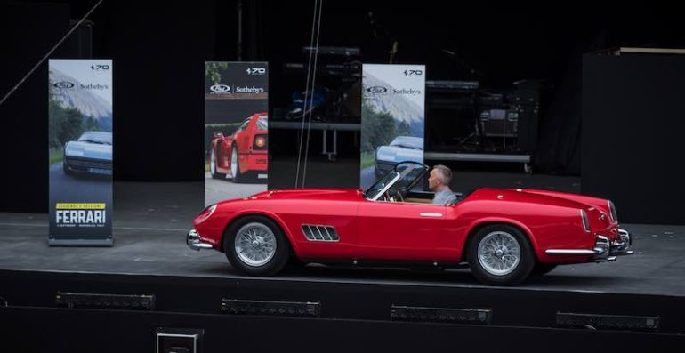 RM Sotheby's Ferrari Leggenda e Passione 2017 - Auction Results