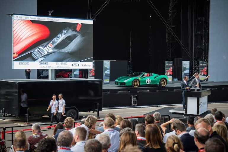 RM Sotheby's Ferrari Leggenda e Passione 2017 - Auction Results