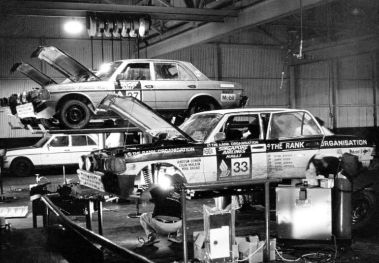 Mercedes-Benz Wins 1977 London to Sydney Rally