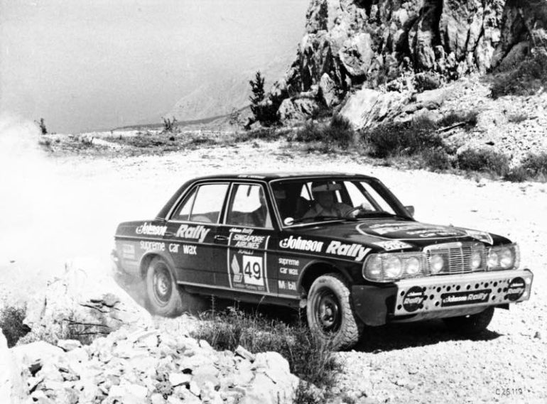 Mercedes-Benz Wins 1977 London to Sydney Rally