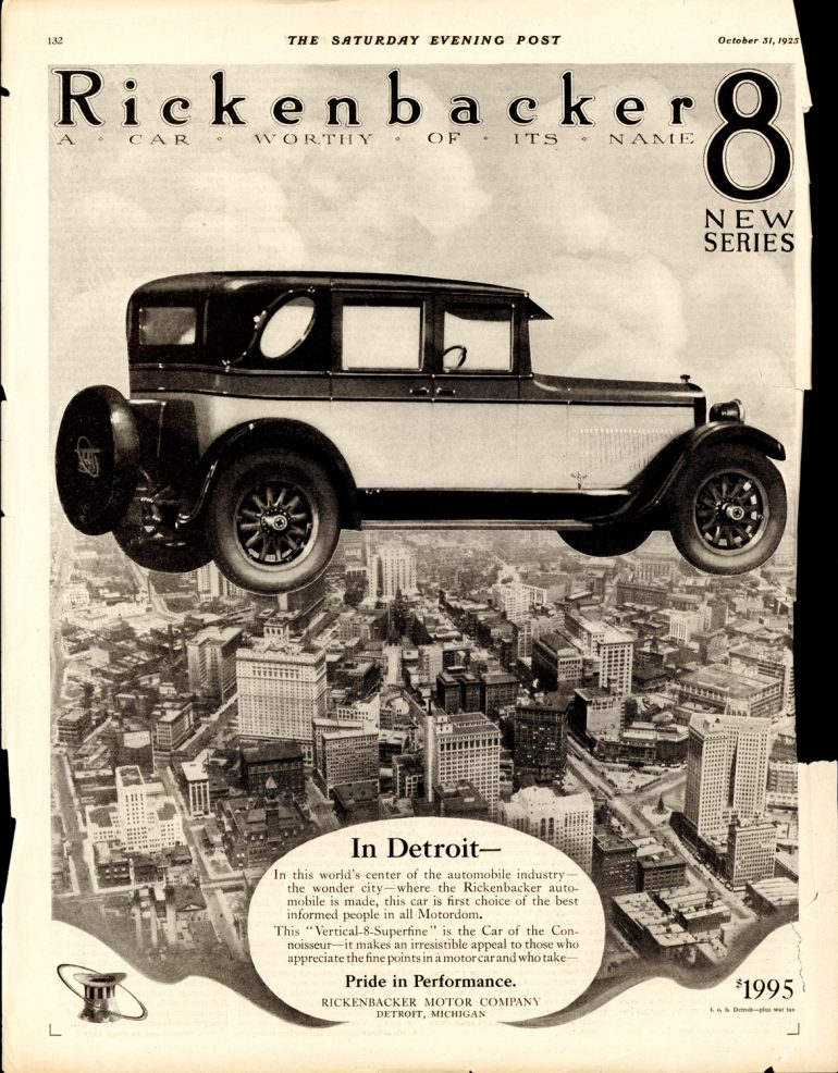 Hat in the Ring—1925 Rickenbacker D6 Sedan