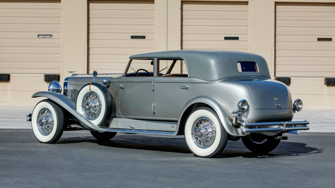 Rare Duesenberg Model J Torpedo Berline to be Sold