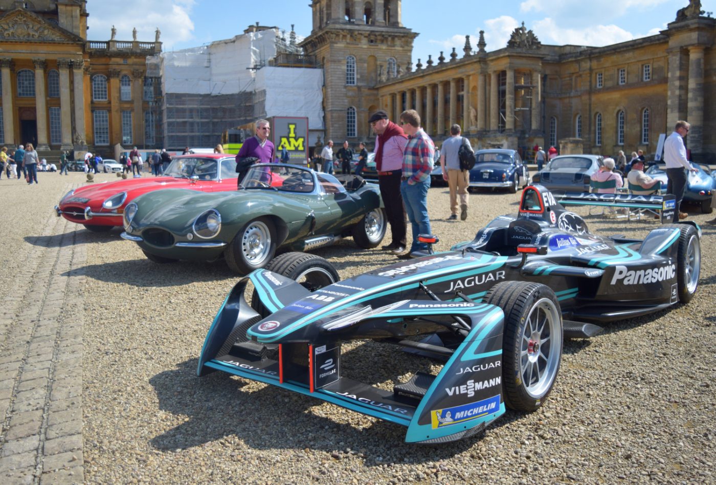 Summer Jaguar Festival at Blenheim Palace Reunites TWR Racing Team