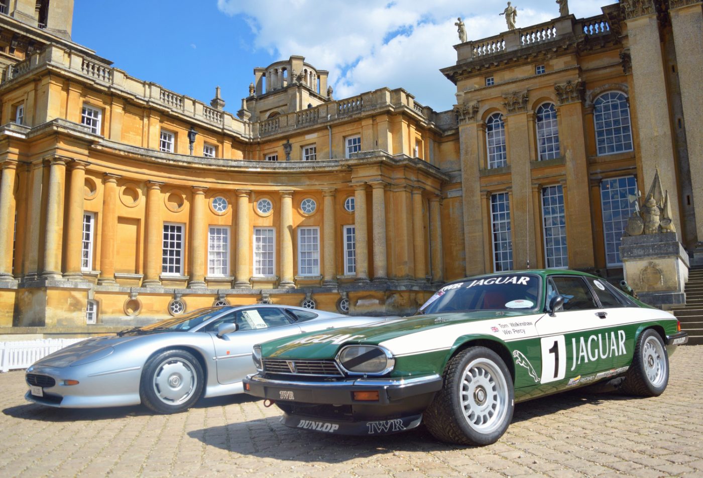 Summer Jaguar Festival at Blenheim Palace Reunites TWR Racing Team