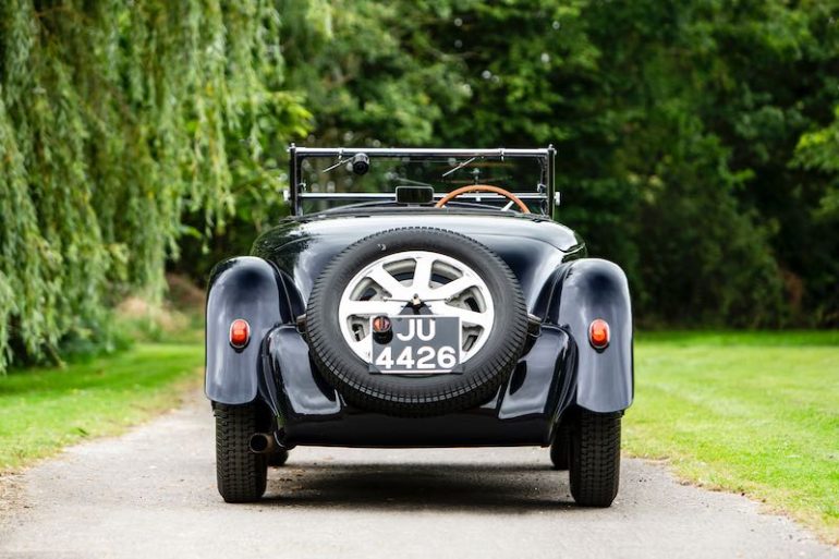 Ex-Works Bugatti Type 55 Offered 2020 Bonhams Paris Auction