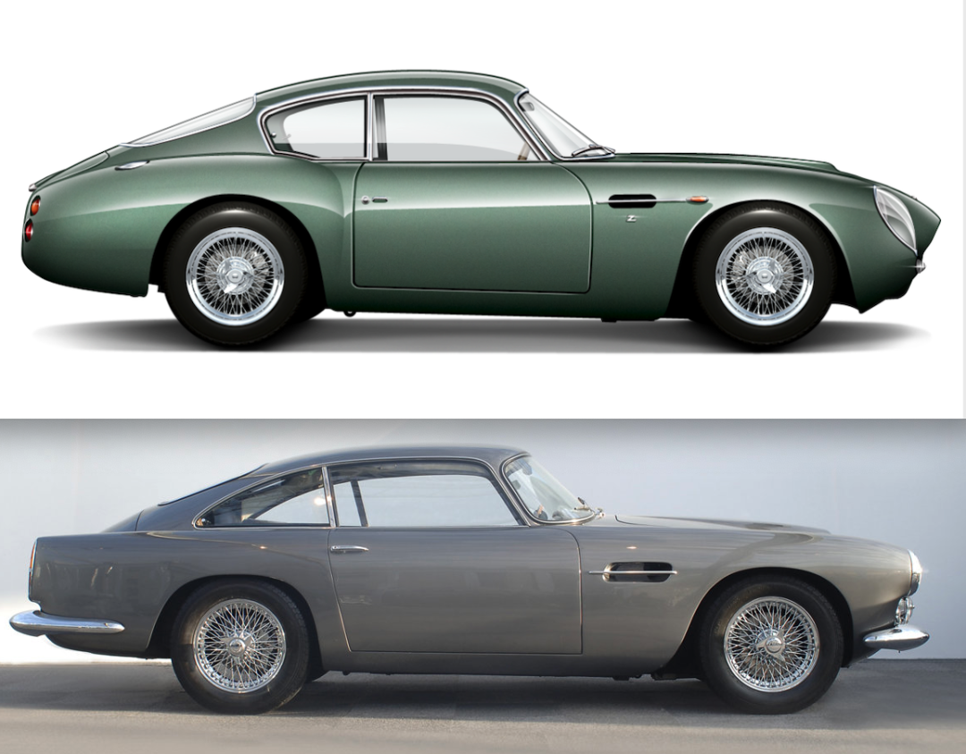 The Aston Martin DB4—Two Italian designs with distinct visions