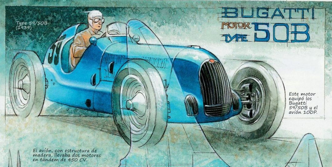 Bugatti Type 50B & 100P