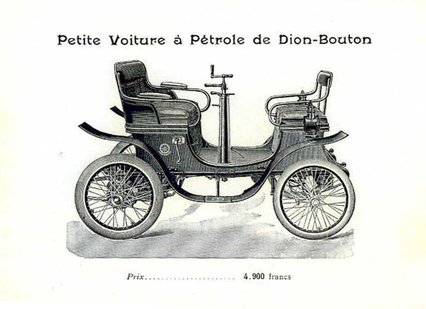 The Brief Saga of De Dion-Bouton in America