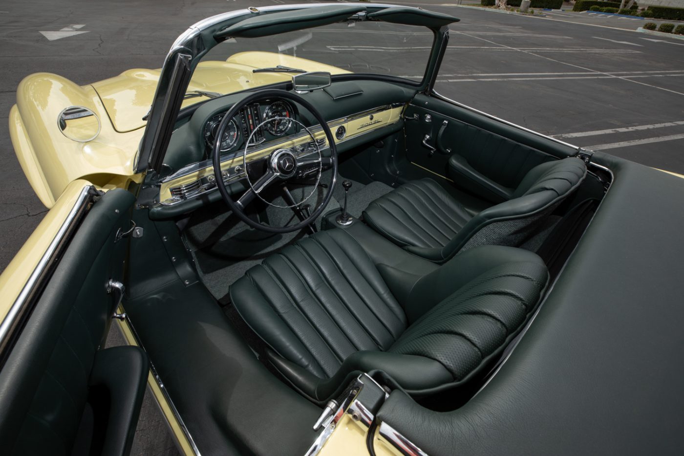 1 of 5 Mercedes-Benz 300SL Roadster Offered at Monterey
