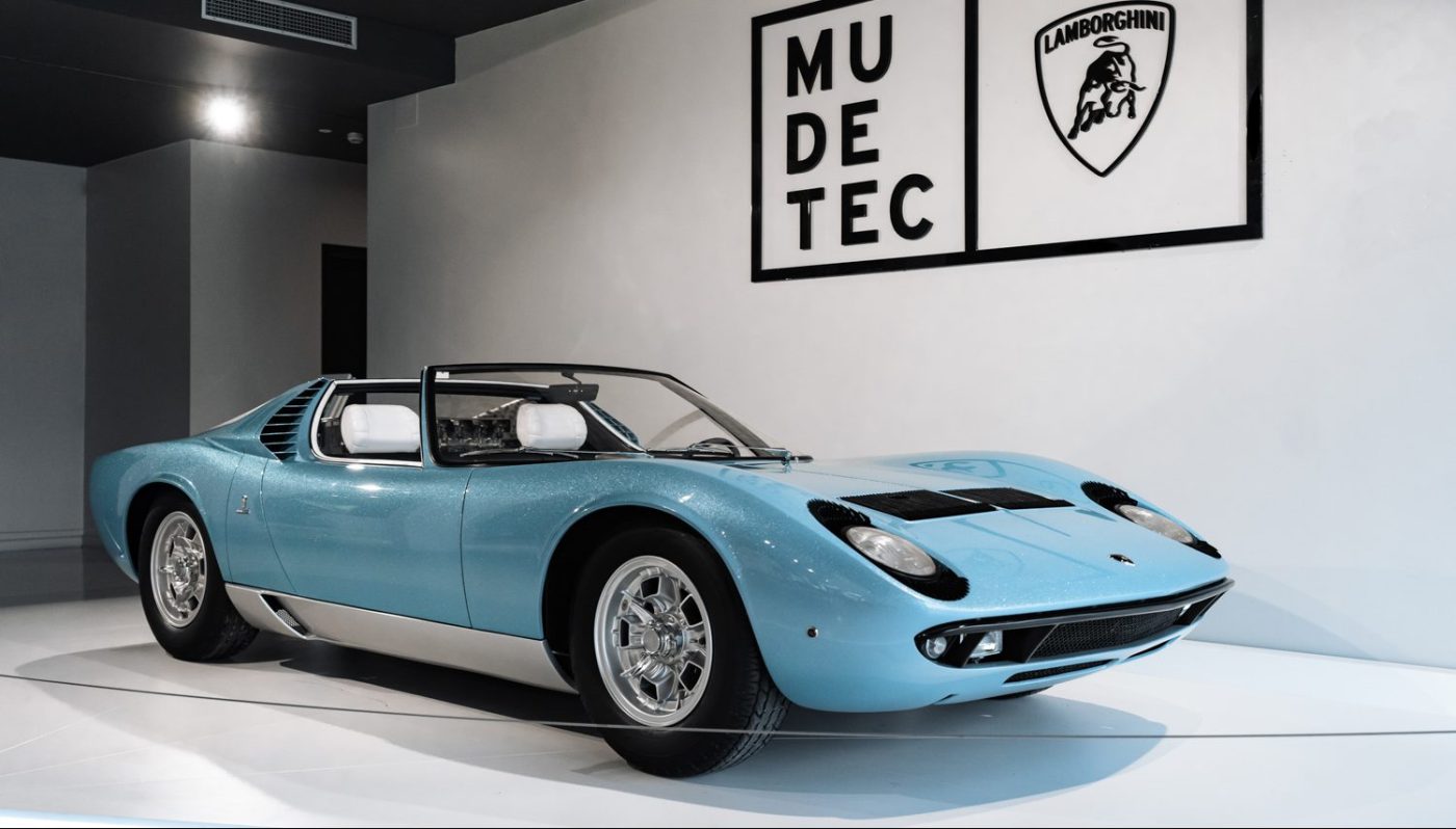 One-Off Miura Roadster Goes on Display