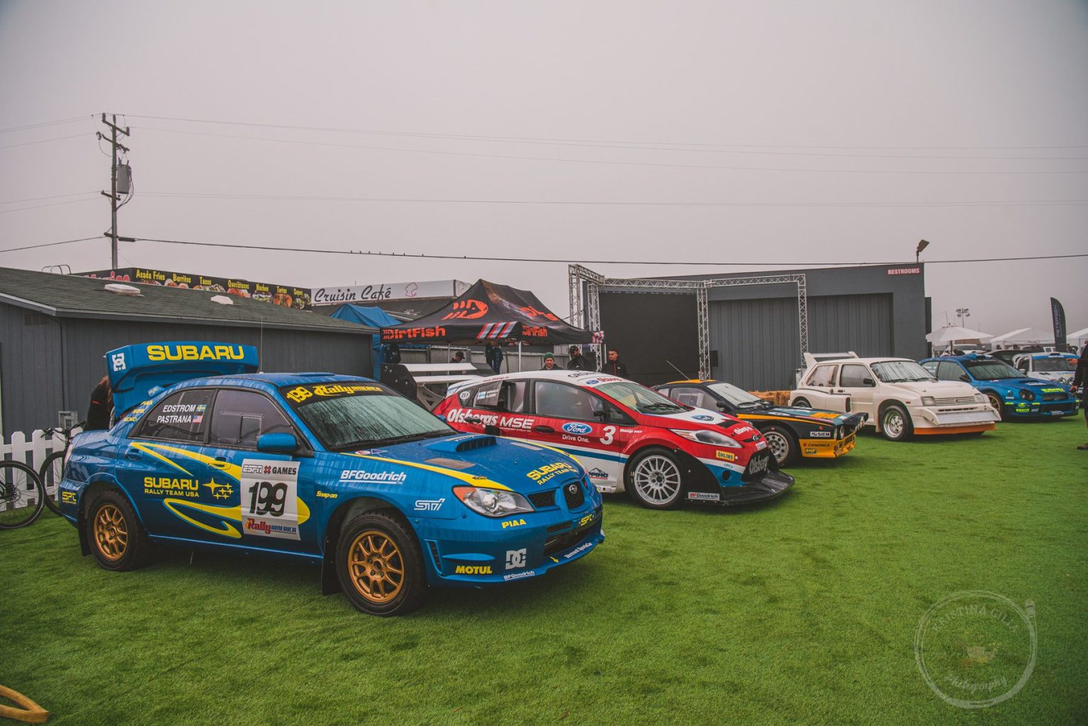 Dirt Fish Rally Cars at Velocity Invitational 2022