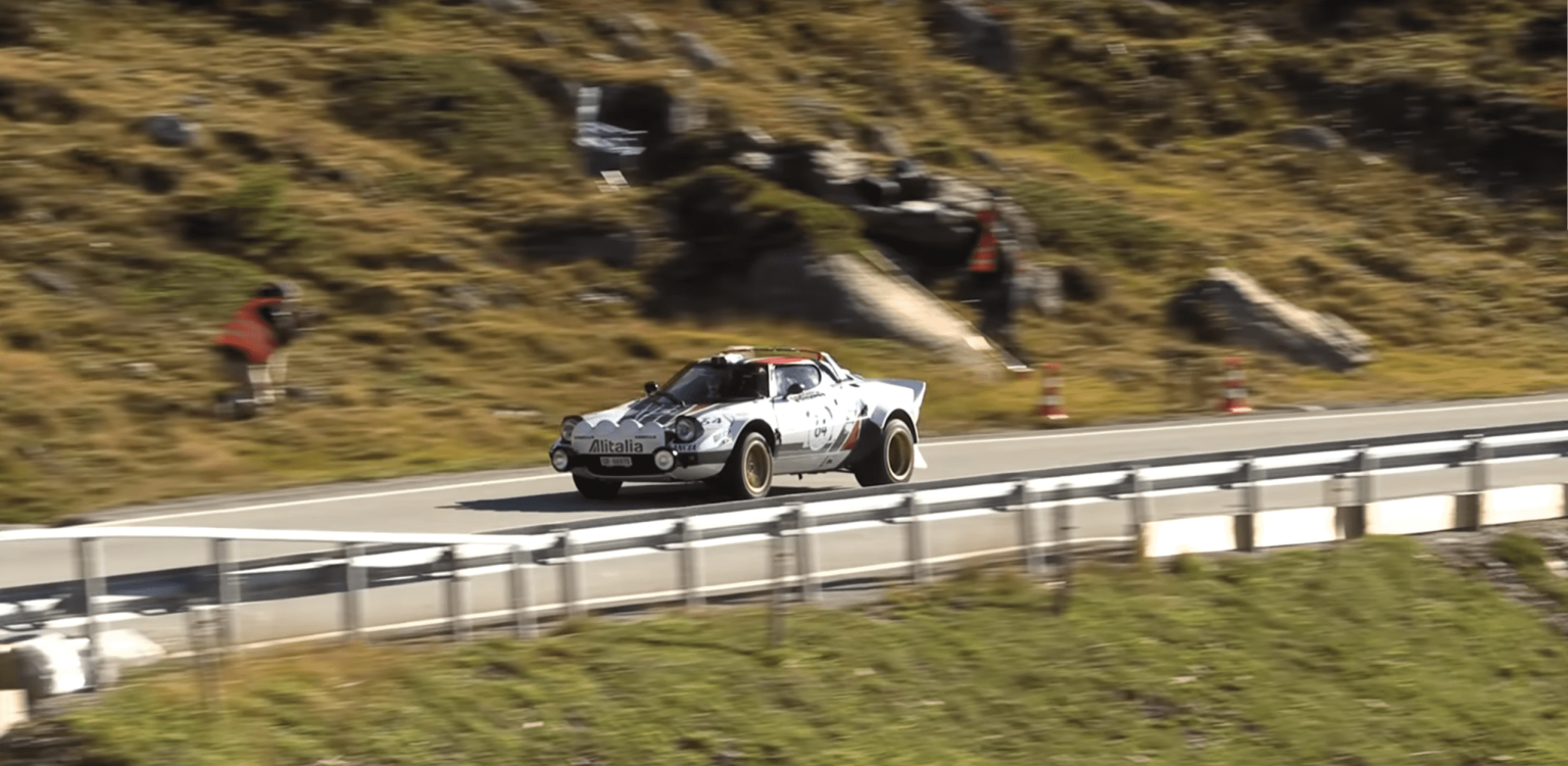 Watch & Listen To 3 Lancia Stratos Group 4 Cars At A Hill Climb