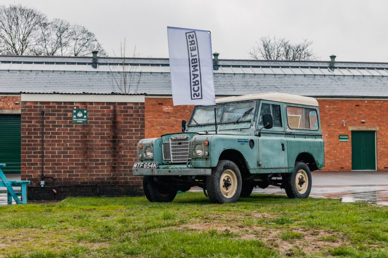 Race-Themed "Scramblers" Event at Bicester Heritage