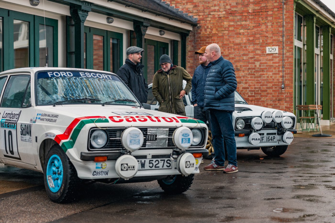 Race-Themed "Scramblers" Event at Bicester Heritage