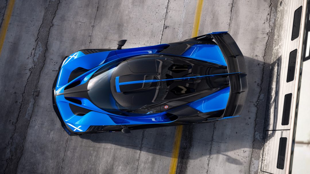 Bugatti Bolide Takes to the Track
