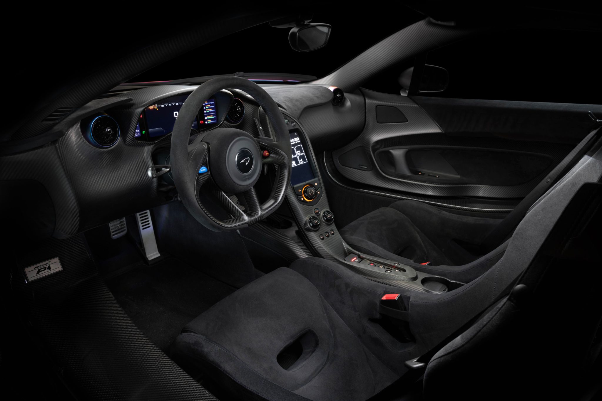 2014 McLaren P1 With MSO Pacific Blue Paintwork Up For Sale