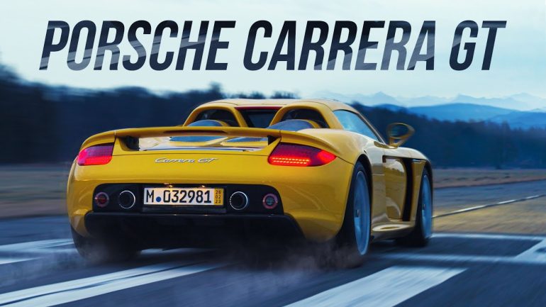 Raw V10 Sound From A Porsche Carrera GT