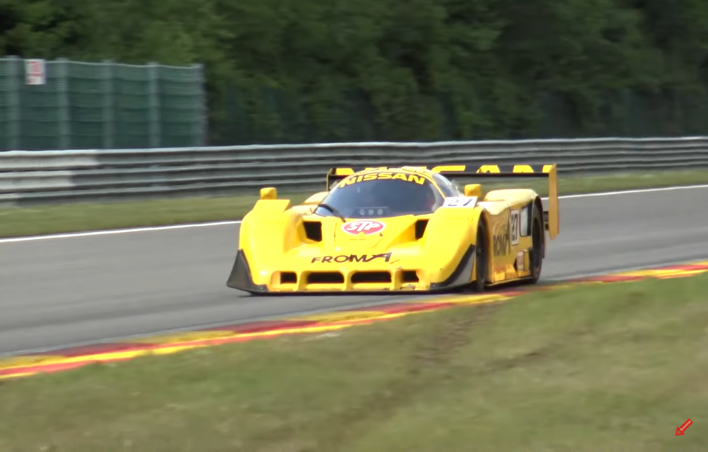 Watch The Most Powerful Le Mans Car In Action: The Nissan R90CK