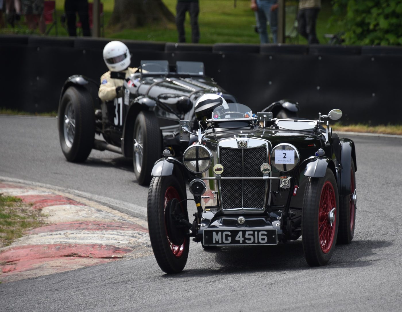 Vintage Sports Car Club Race Meeting At Cadwell Park