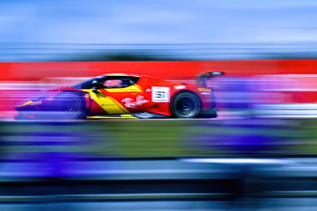 Ferrari reaches the podium at Nürburgring