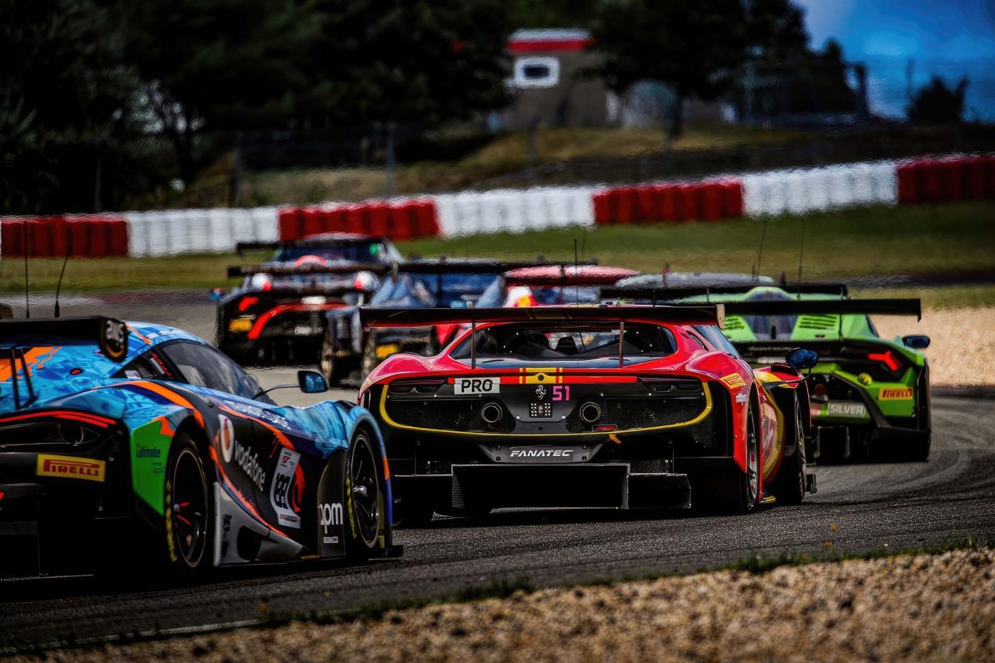 Ferrari reaches the podium at Nürburgring