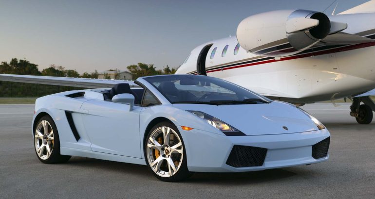The diminutive Lamborghini Gallardo