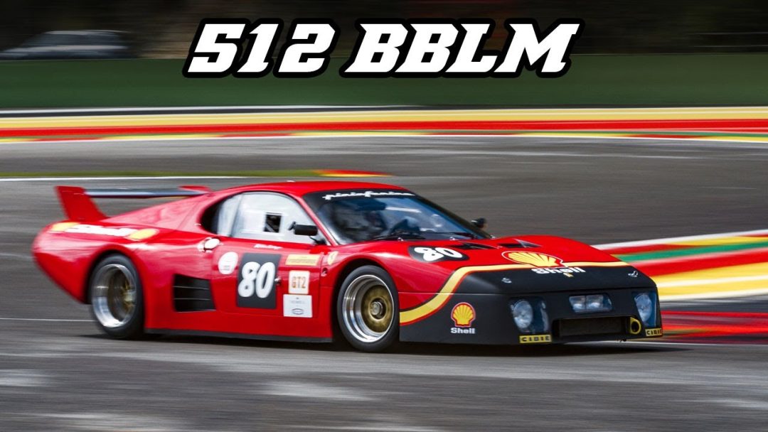 Ferrari 512 BBLM With Its Roaring V12