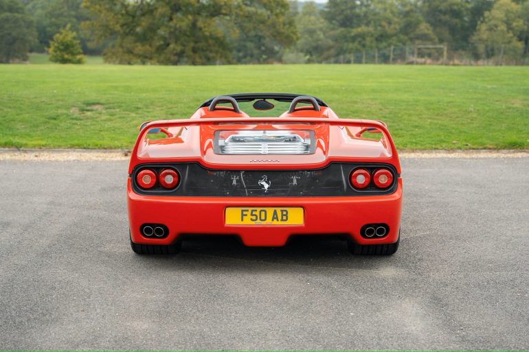 Ferrari F50 Owned By Rod Stewart Is Up For Grabs