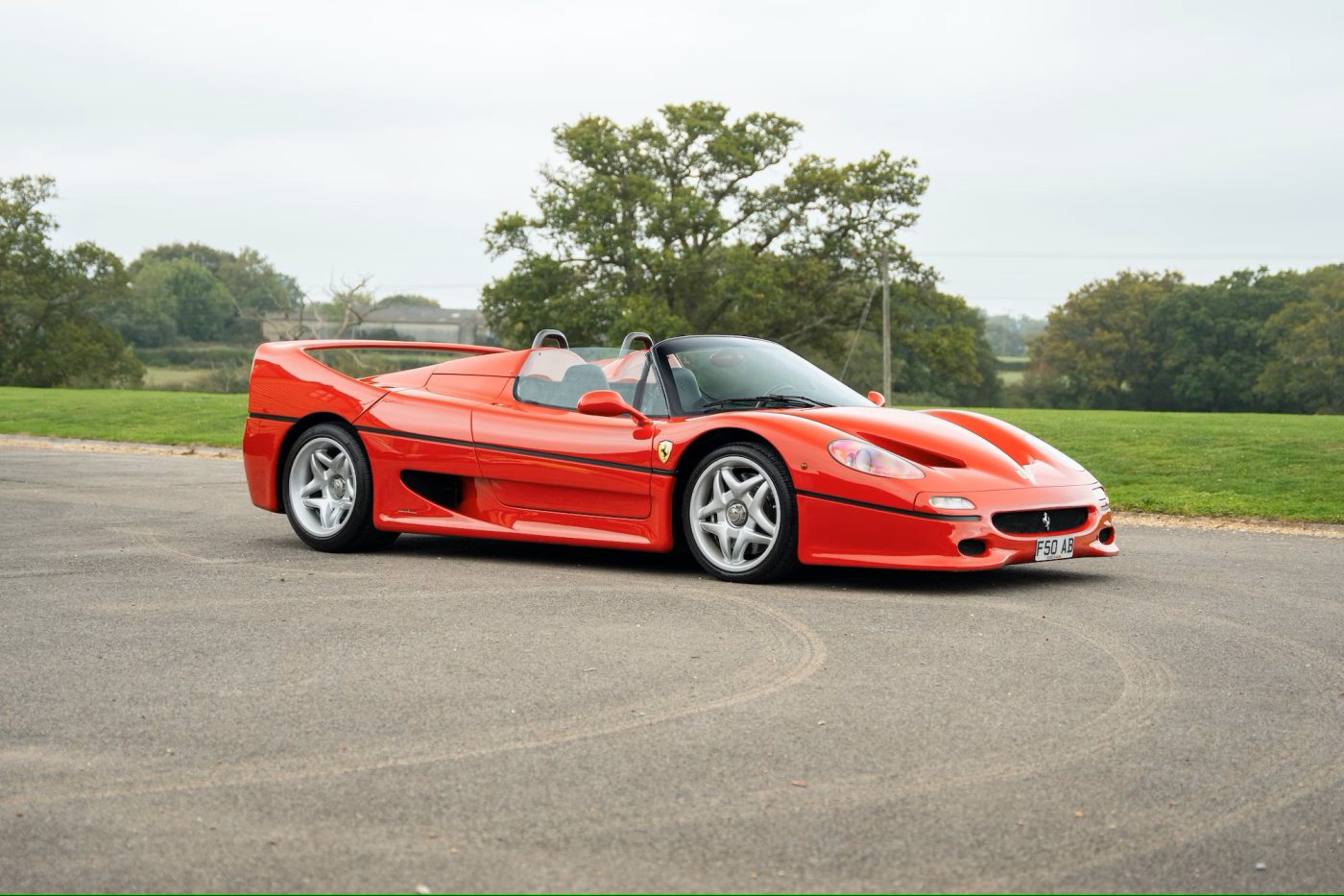 Ferrari F50 Owned By Rod Stewart Is Up For Grabs