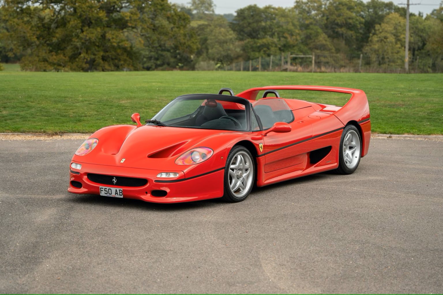 Ferrari F50 Owned By Rod Stewart Is Up For Grabs