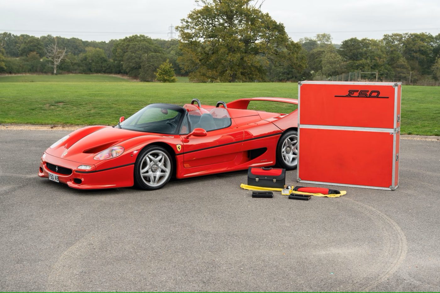 Ferrari F50 Owned By Rod Stewart Is Up For Grabs