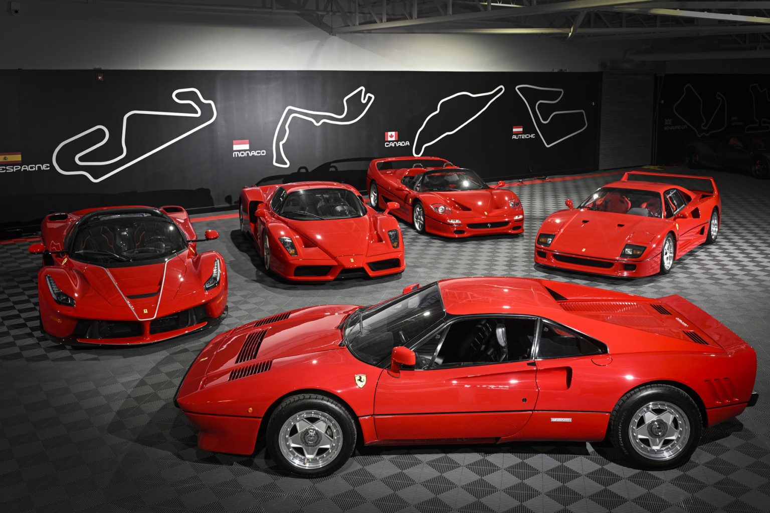 Mind-bending "Hyper-5" Ferrari collection