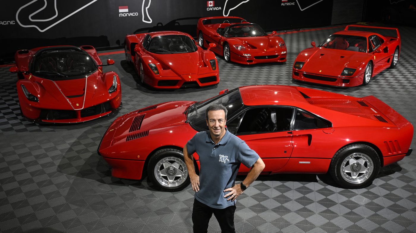 Mind-bending "Hyper-5" Ferrari collection