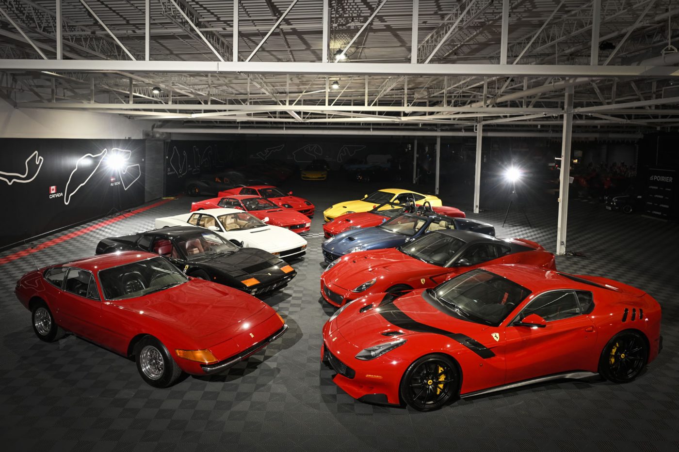Mind-bending "Hyper-5" Ferrari collection