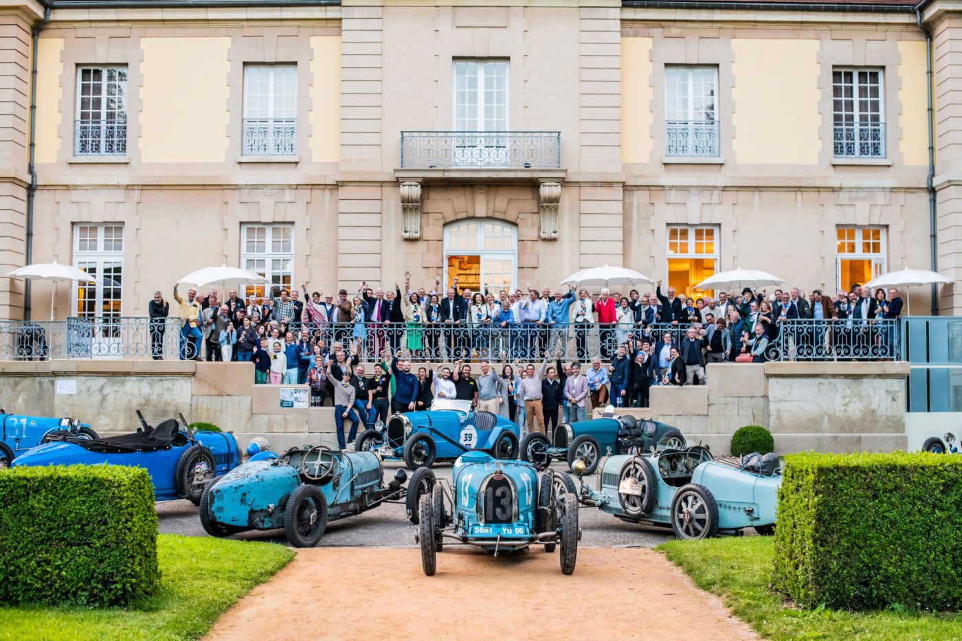 Bugatti enthusiasts embark on epic journey