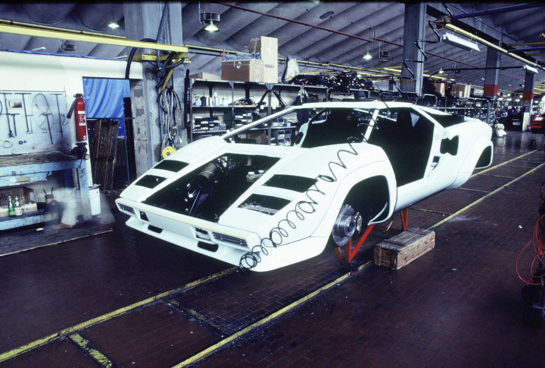 50 years since the first Lamborghini Countach