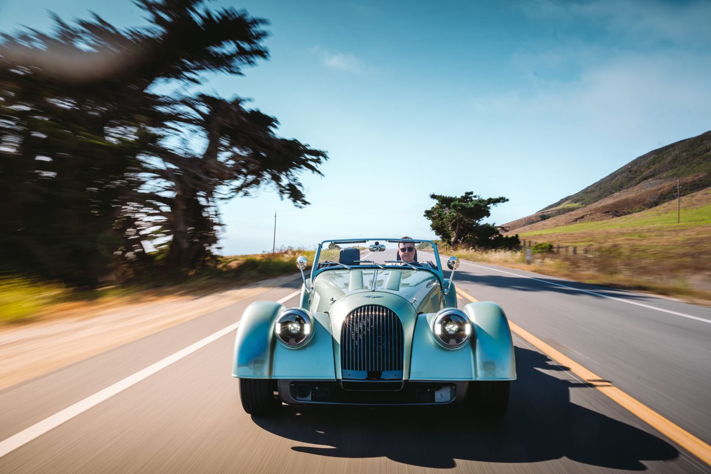 Morgan Plus Four's U.S. Debut