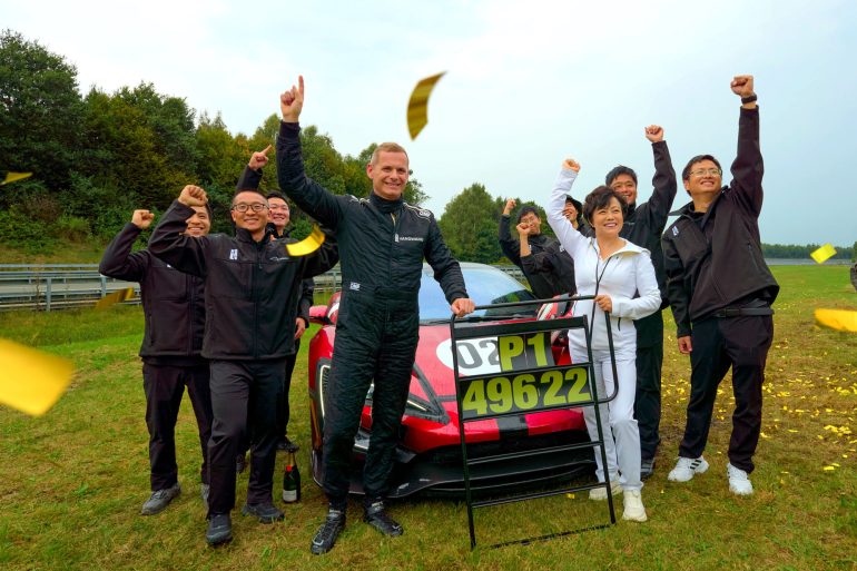 New Production Car World Record: 308.4 MPH!