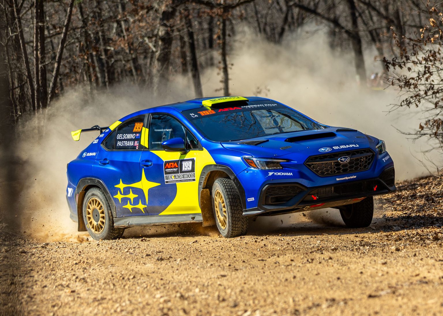 Subaru Wins Rally in the 100 Acre Wood